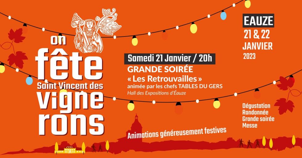 Soirée de la Saint-Vincent des vignerons - Vignobles du Sud-Ouest